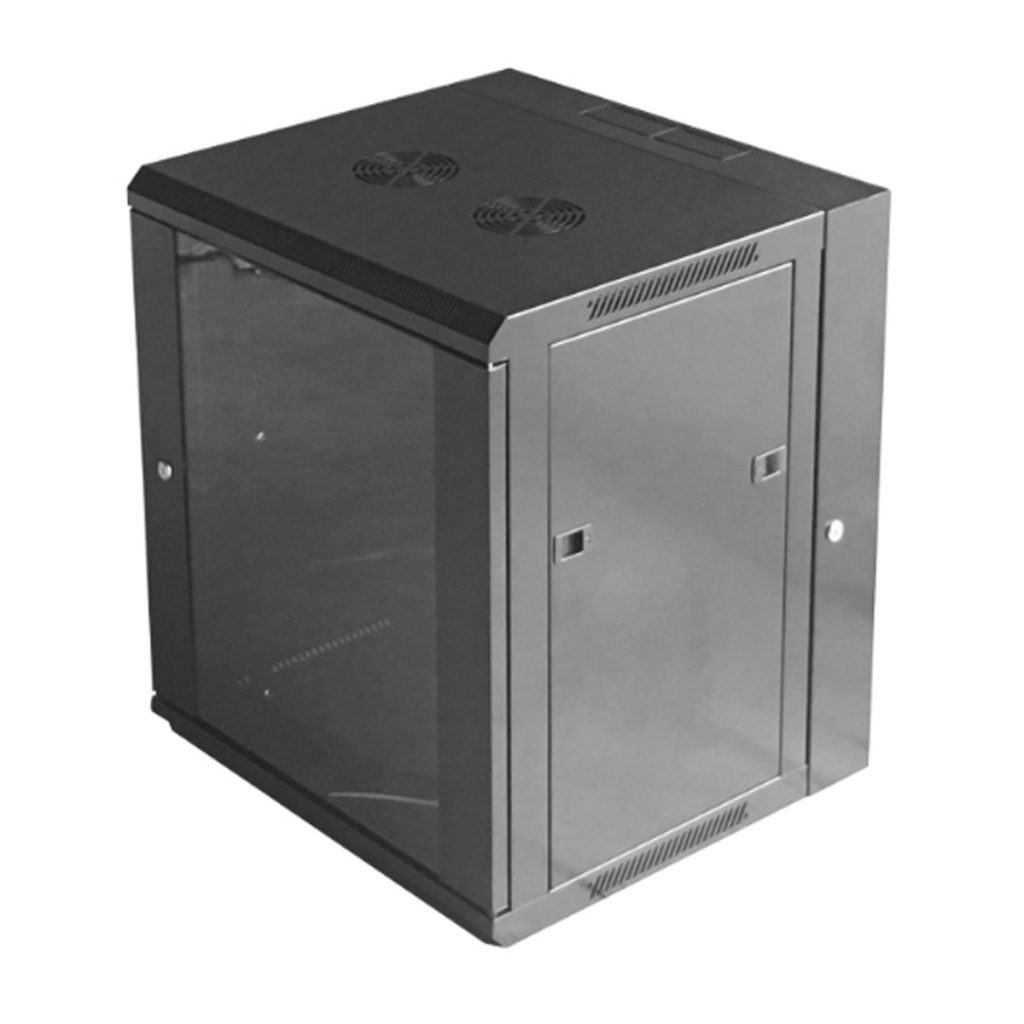 Boost Mobile 21U AV Equipment Rack Cabinet with Shelves