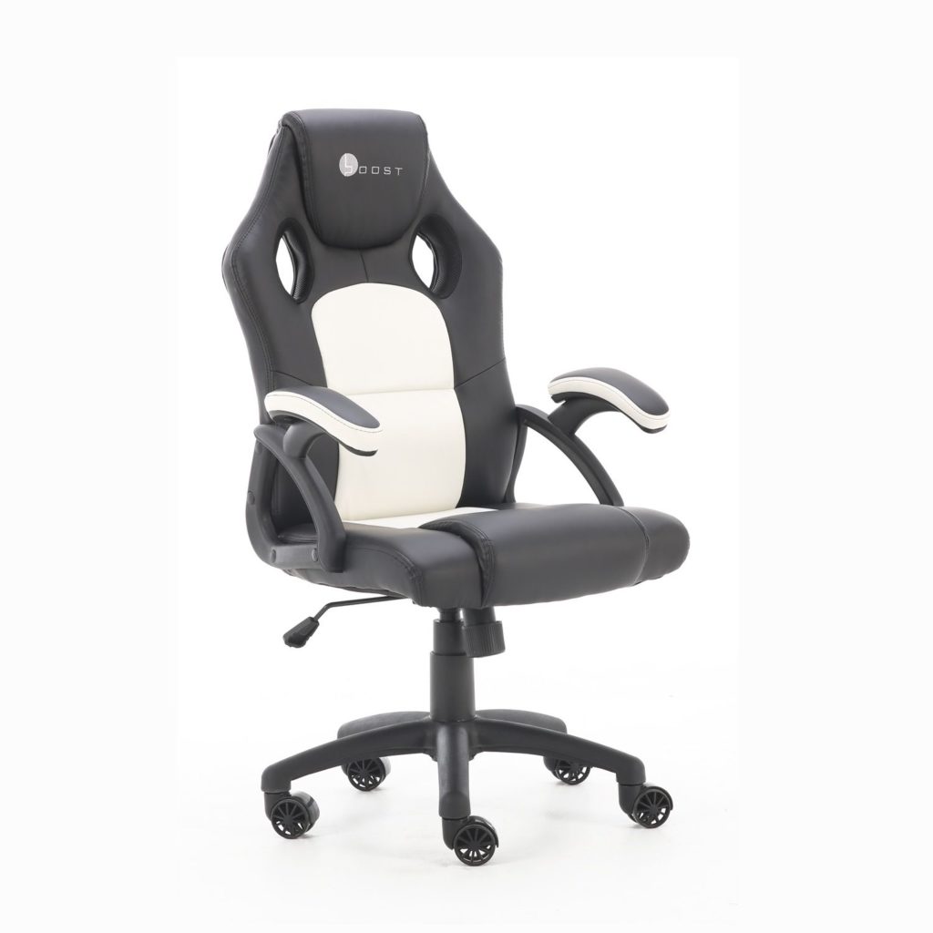 GC-305 Mid-Back Height Adjustable Ergonomic Office/Gaming Chair (Arctic ...