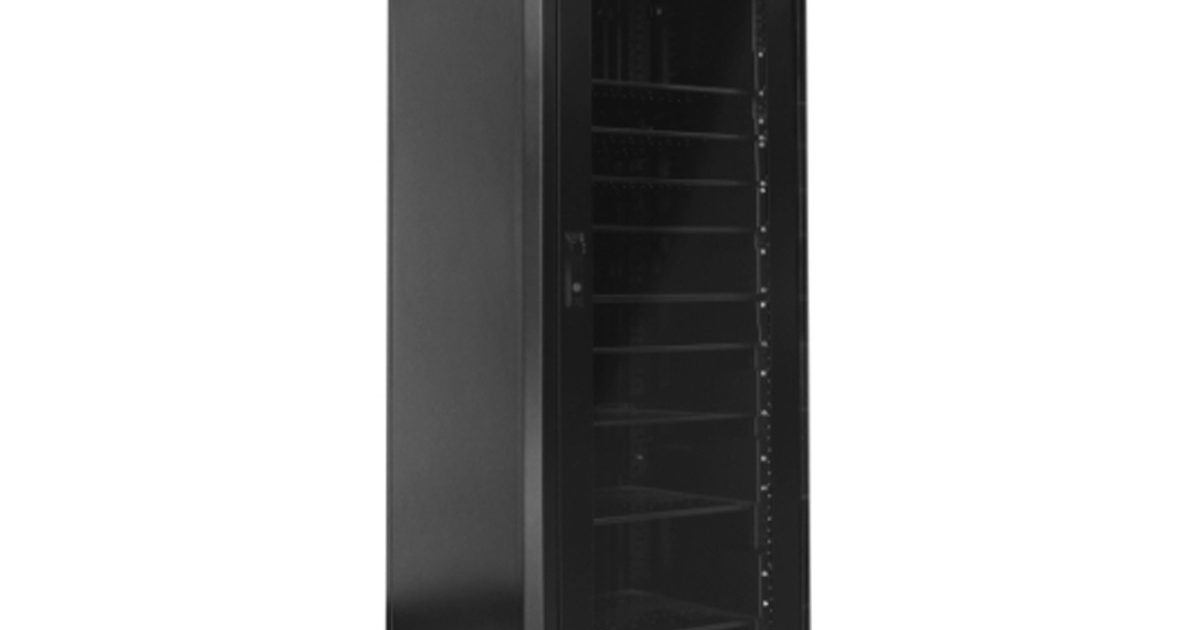 Boost Mobile 42U AV Equipment Rack Cabinet with Shelves